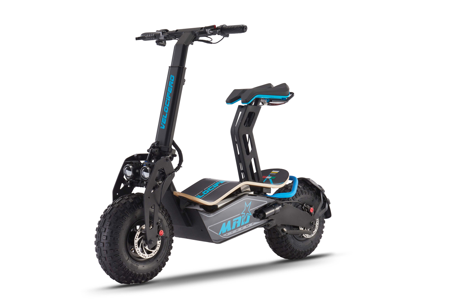 Menila GmbH - Velocifero 2000W Mad E-Scooter 60V/20Ah Lith 6"